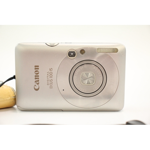 Canon IXUS 100 IS Digital Compact Camera w/ Canon 3x IS Lens