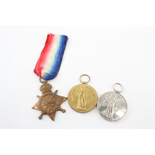 WW1 Medals Inc Star- Crouch MFA & Victory Medal- Clives Glout R ...