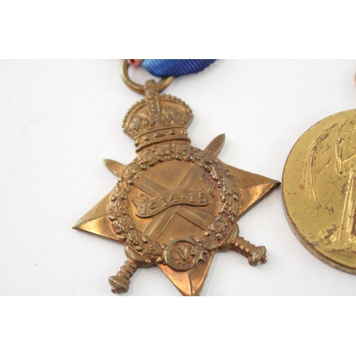 WW1 Medals Inc Star- Crouch MFA & Victory Medal- Clives Glout R ...