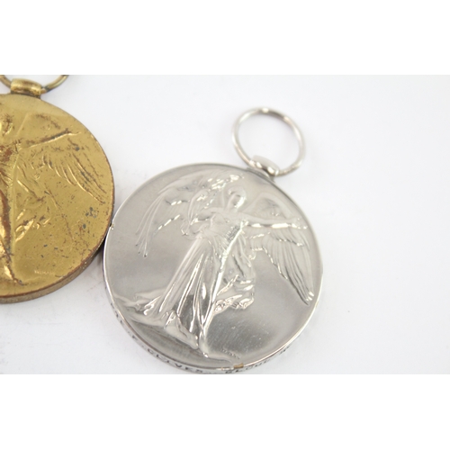 WW1 Medals Inc Star- Crouch MFA & Victory Medal- Clives Glout R ...