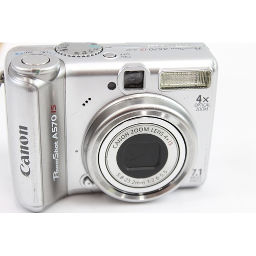 Canon Powershot A570 IS Digital Compact Camera w/ Canon 4x Optical Zoom