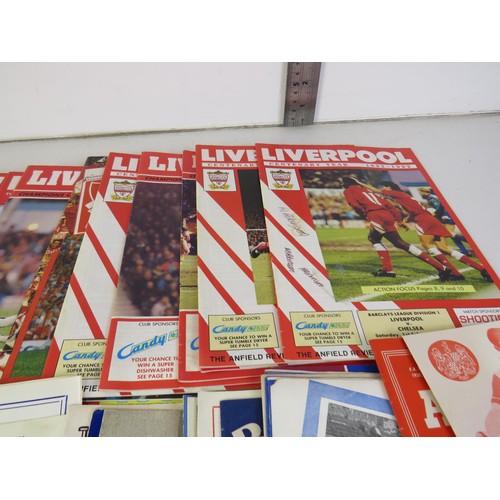 Assortment of football programmes including 1966 World Cup, 1998 World ...