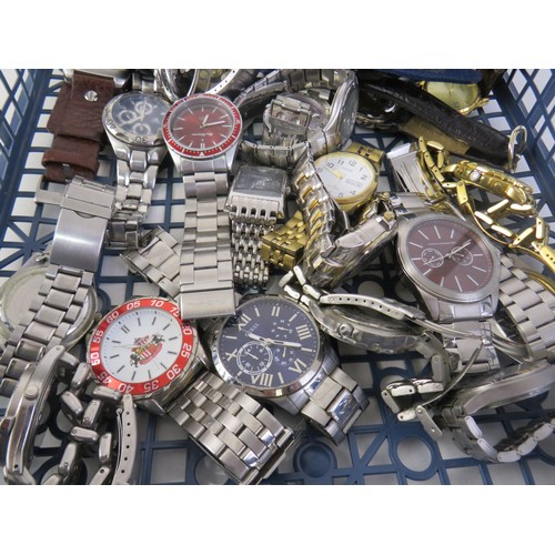 Job lot of assorted watches.