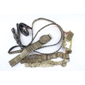 Assorted Belts Vintage Brass Textured Etc Job Lot