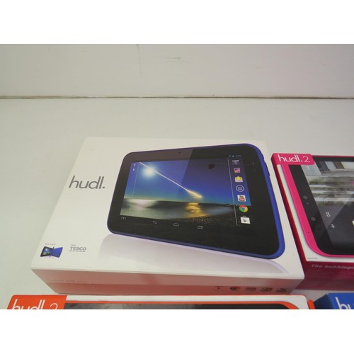 Boxed hudl tablet bundle of four -untested