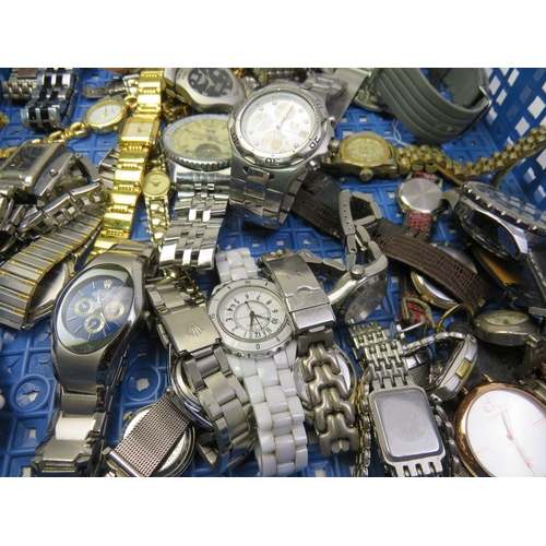 Job lot of assorted watches.