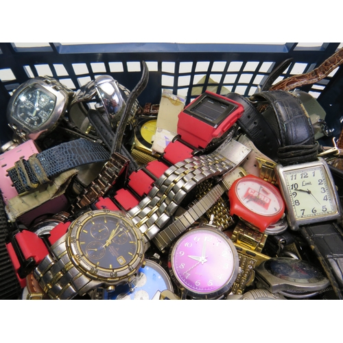 Job lot of assorted watches.