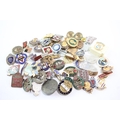 Military Pins Lapel Badges Civil Defence Corps Womens Land Army WVS Etc