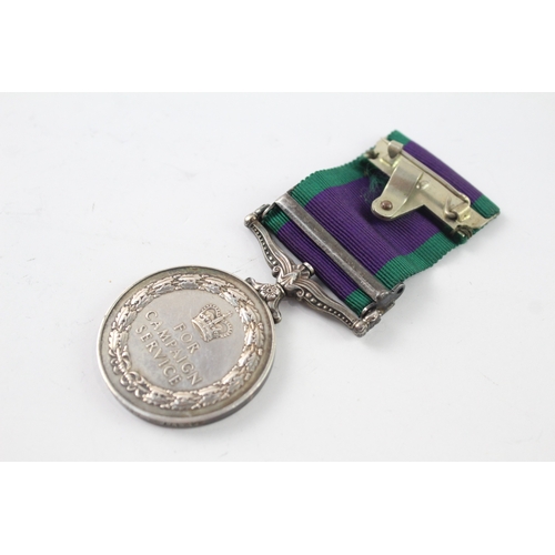 ER II CSM Northern Ireland Named To- 24217799 Cpl S. Slater REME