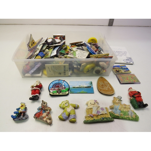 Assortment of various fridge magnets
