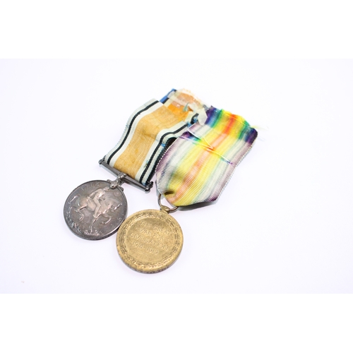 WW1 Medal Pair Named 9766 Spr J.C Brown R.E