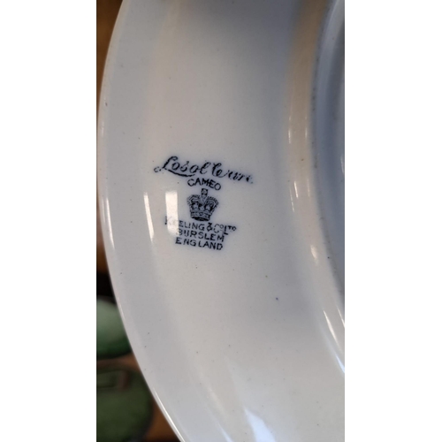 2x Losolware soup taurine's and plate