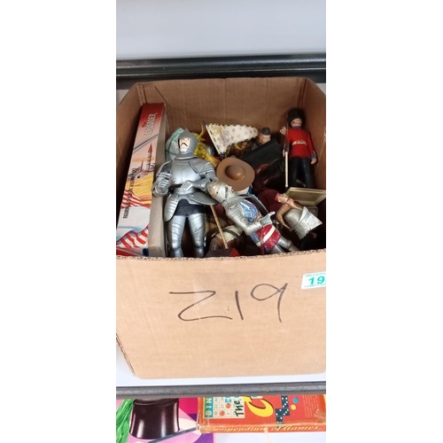 Selection of model soldiers