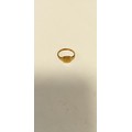 375 stamped gold childs ring 1.7g approx.