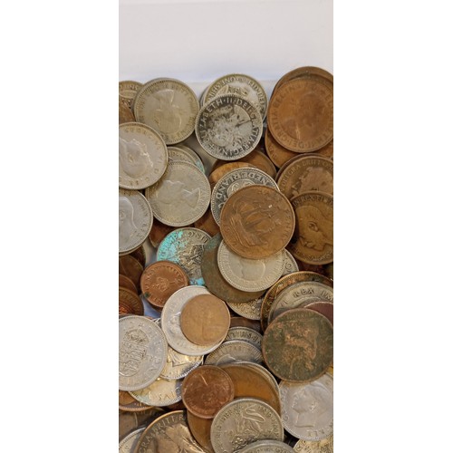 Selection of vintage British coins