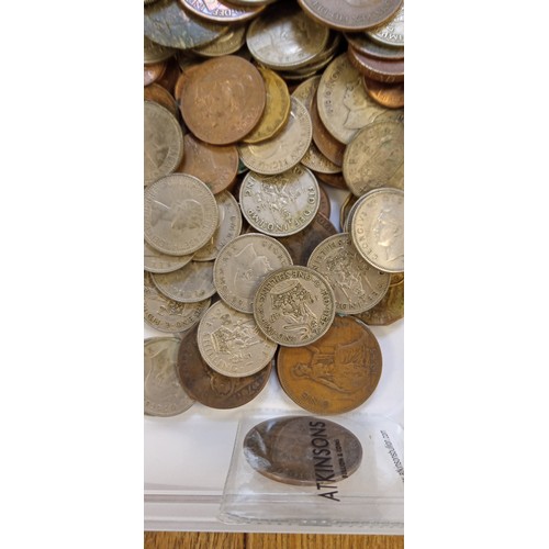 Selection of vintage British coins
