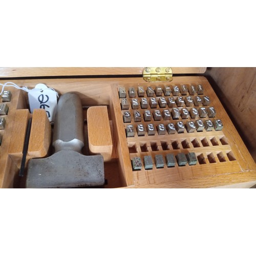 Pryor interchangeable steel stamp set