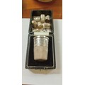 Sterling silver hallmarked Just a thimble full plus in original case ...