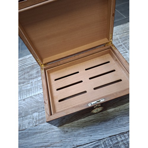 Humidor with key, never used