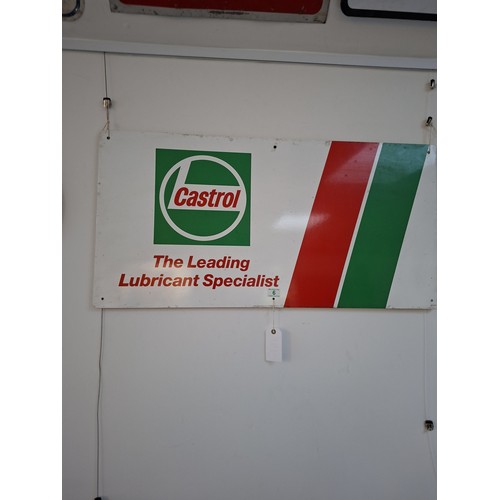Castrol The Leading Lubricant Specialist original metal sign CMR0032 ...