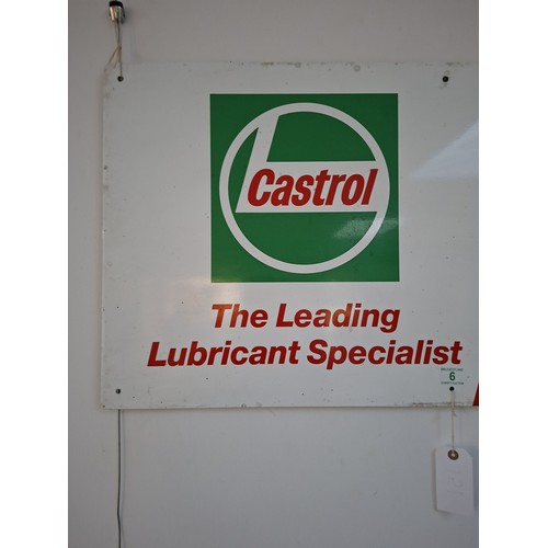 Castrol The Leading Lubricant Specialist original metal sign CMR0032 ...