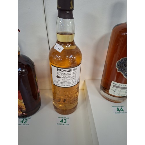 Ardmore highland single malt scotch whisky peated traditional cask ...