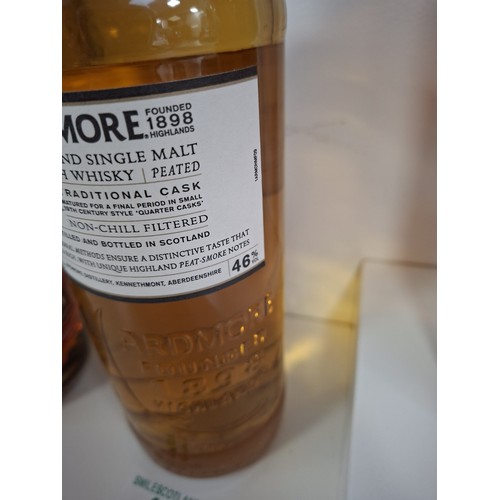 Ardmore highland single malt scotch whisky peated traditional cask ...