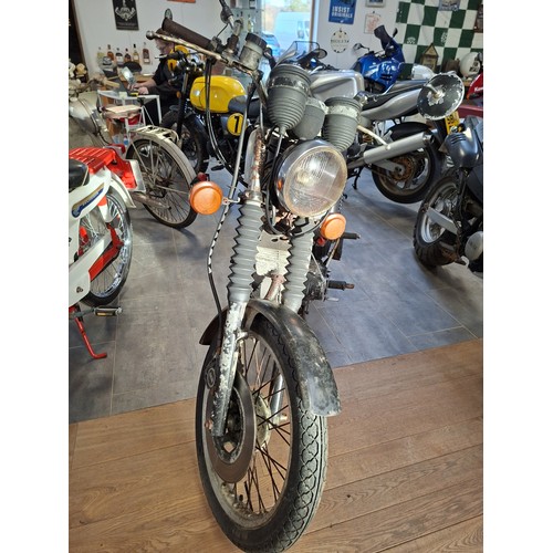 MZ 125 motorcycle restoration project logbook to follow 1 of only 11 ...