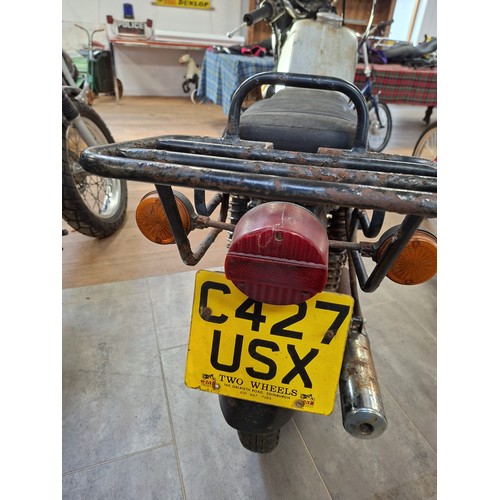 MZ 125 motorcycle restoration project logbook to follow 1 of only 11 ...