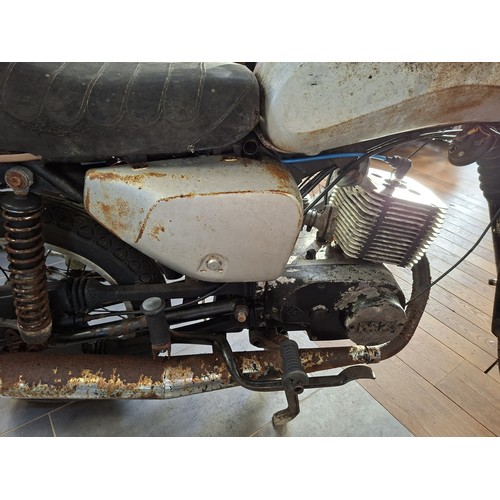 MZ 125 motorcycle restoration project logbook to follow 1 of only 11 ...