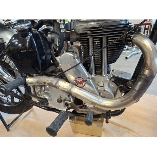 Matchless motorbike 500cc petrol V5 present declared manufactured in ...