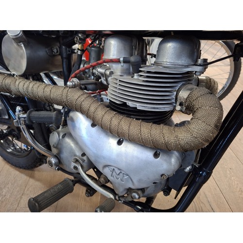 1961 Matchless bobber motorbike, V5 present. 10% commission on this ...