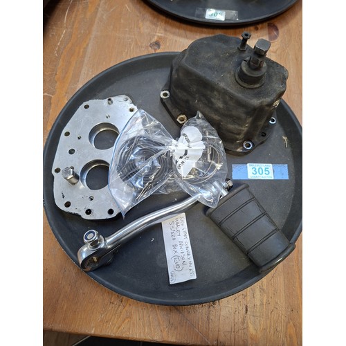 Kick start conversion kit for Harley Davidson 5-speed gearbox (Evo)