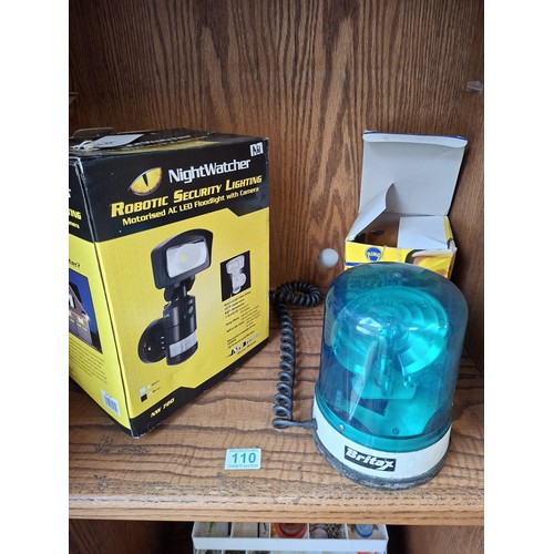 2 x Beacons and a Nightwatcher security light