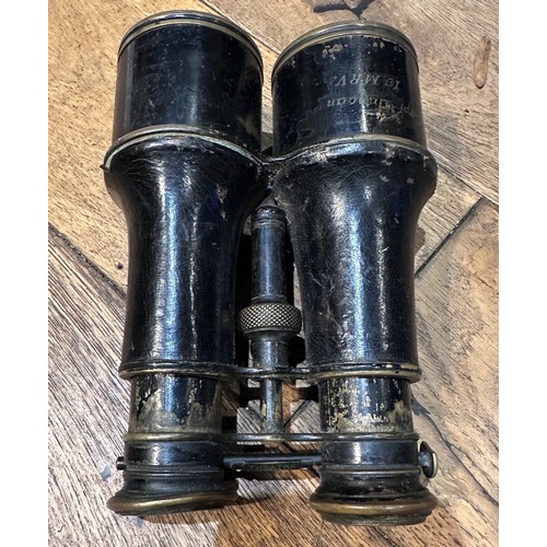 Antique binoculars Capt Duncan 1st MRV