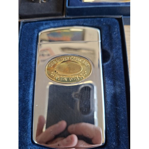 Selection of Dalvey Scotland items to include lighter, keyring and card ...