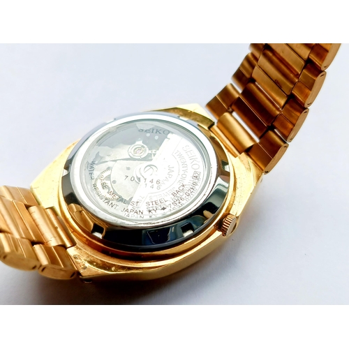 Brilliant Condition Seiko 5 Automatic 21 Jewels DayDate WR100M ...