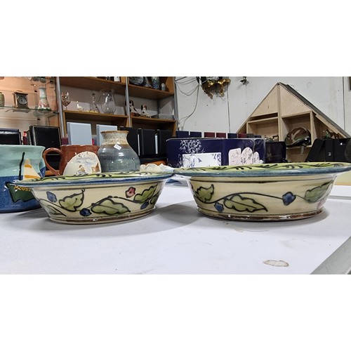 Large quantity of collectable china and studio pottery inc 3x Mousehole ...