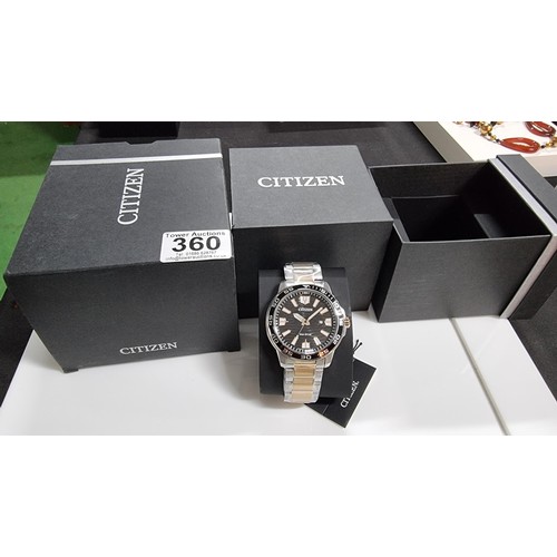 Brand new ex display citizen super titanium eco drive gents watch with ...