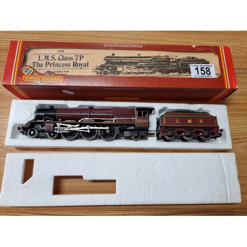 A vintage boxed Hornby R050 class 7P LMS Princess Royal locomotive in ...