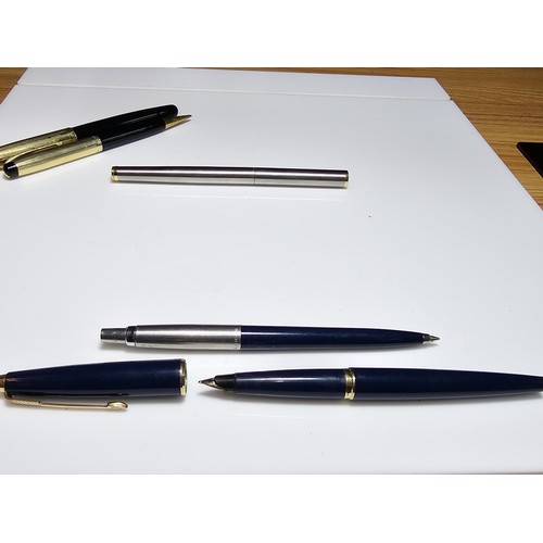 A collection of good pens to include a matching set of summit pens to ...