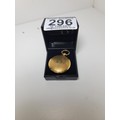 Good quality 9ct gold tested locket with intricate machine turned ...