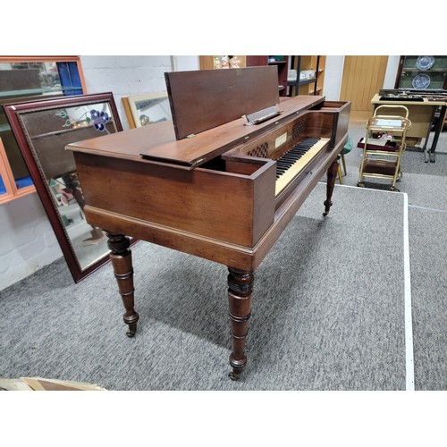 Very Rare & Early Antique 1837 John Broadwood & Sons Square Piano in ...