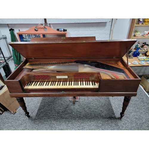 Very Rare & Early Antique 1837 John Broadwood & Sons Square Piano in ...