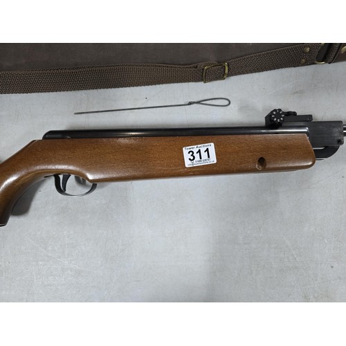 Good quality vintage Webley Vulcan MK1 .22 cal air rifle in excellent ...