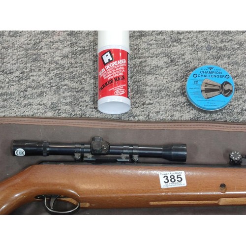 Good quality vintage Webley Vulcan MK1 .22 cal air rifle in excellent ...