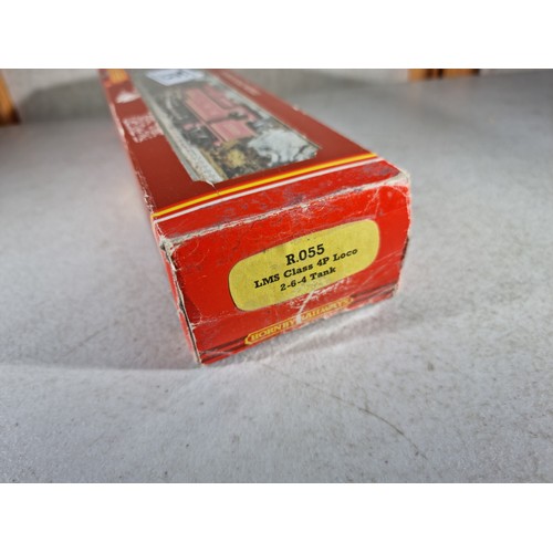 Hornby R055 Class 4P Fowler Tank Locomotive, LMS Crimson Lake Livery No ...