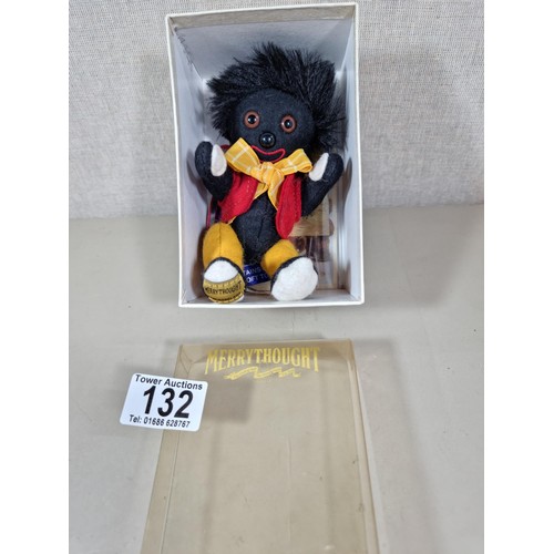 Boxed MerryThought limited edition Teddy Bear in the form of a Golly ...