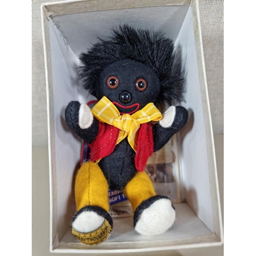 Boxed MerryThought limited edition Teddy Bear in the form of a Golly ...