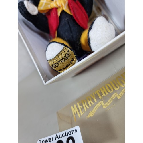Boxed MerryThought limited edition Teddy Bear in the form of a Golly ...